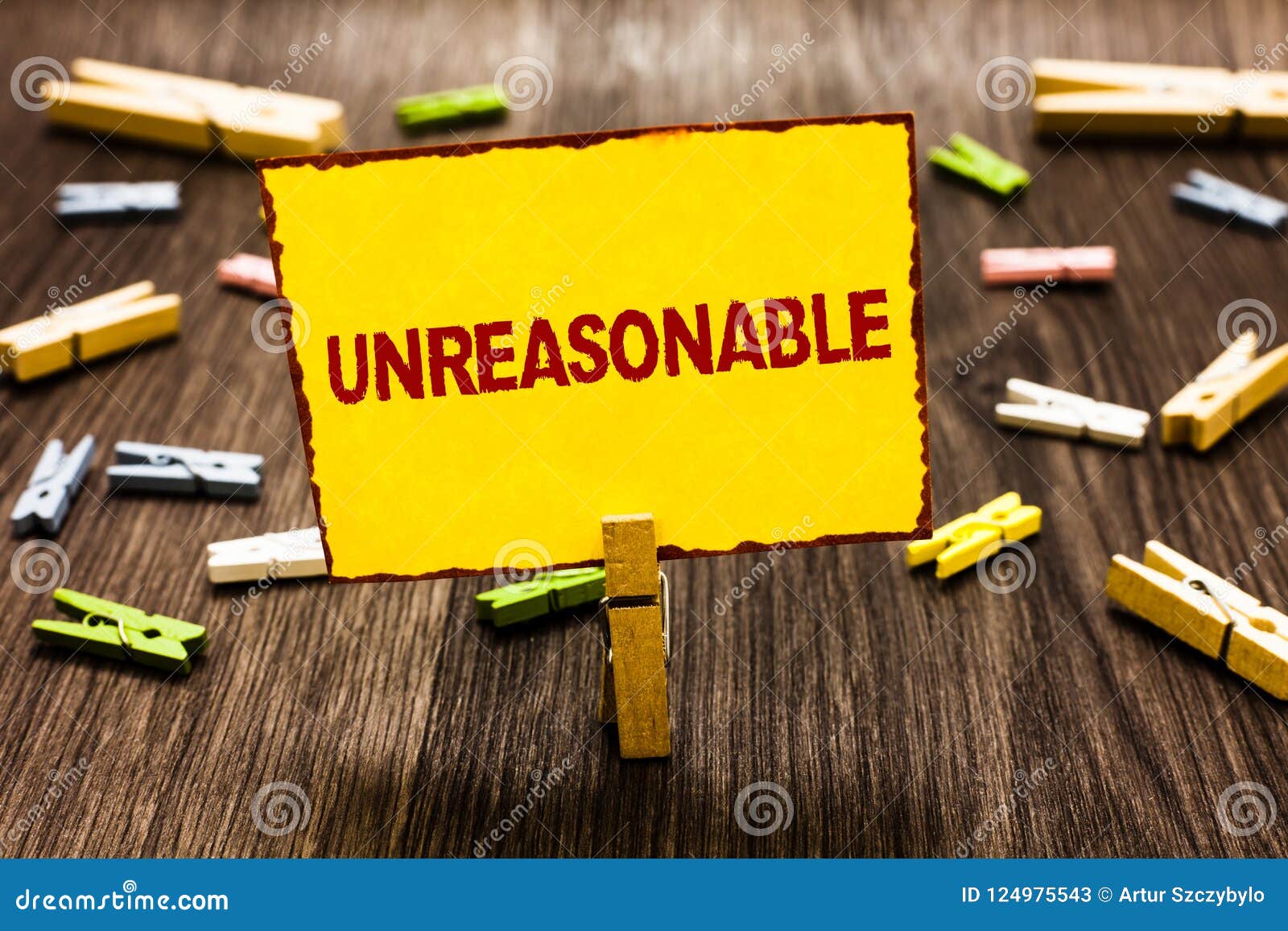 Handwriting Text Writing Unreasonable. Concept Meaning Beyond the ...
