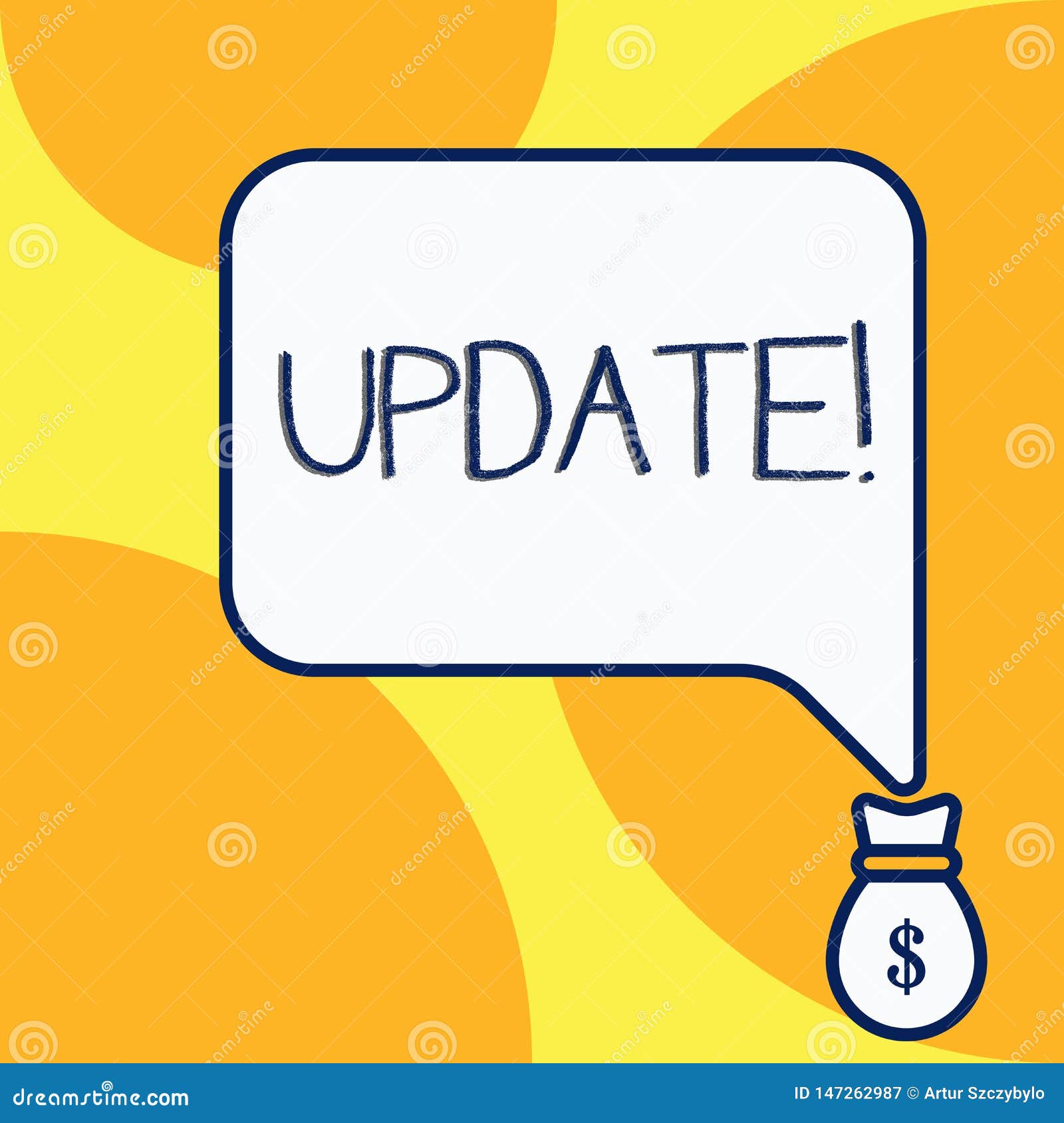 Handwriting Text Writing UPDATE. Concept Meaning Make Something More ...