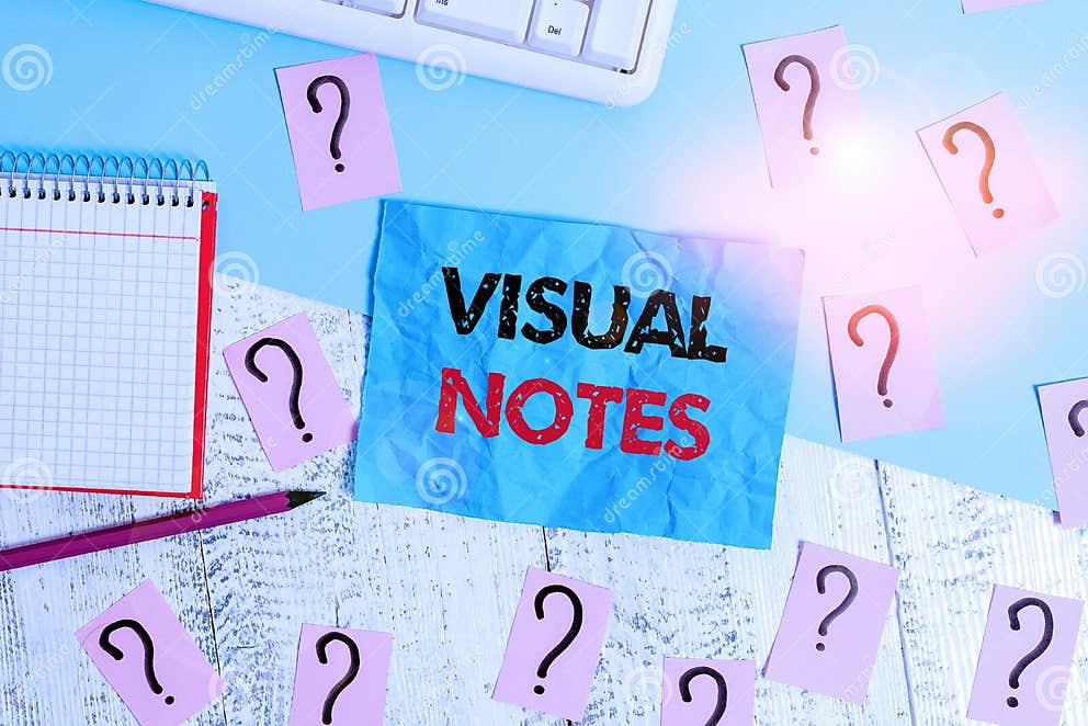 Handwriting Text Writing Visual Notes. Concept Meaning Process of ...