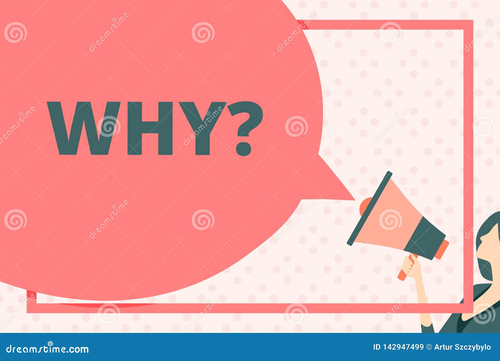 Handwriting Text Writing Whyquestion. Concept Meaning Asking for ...