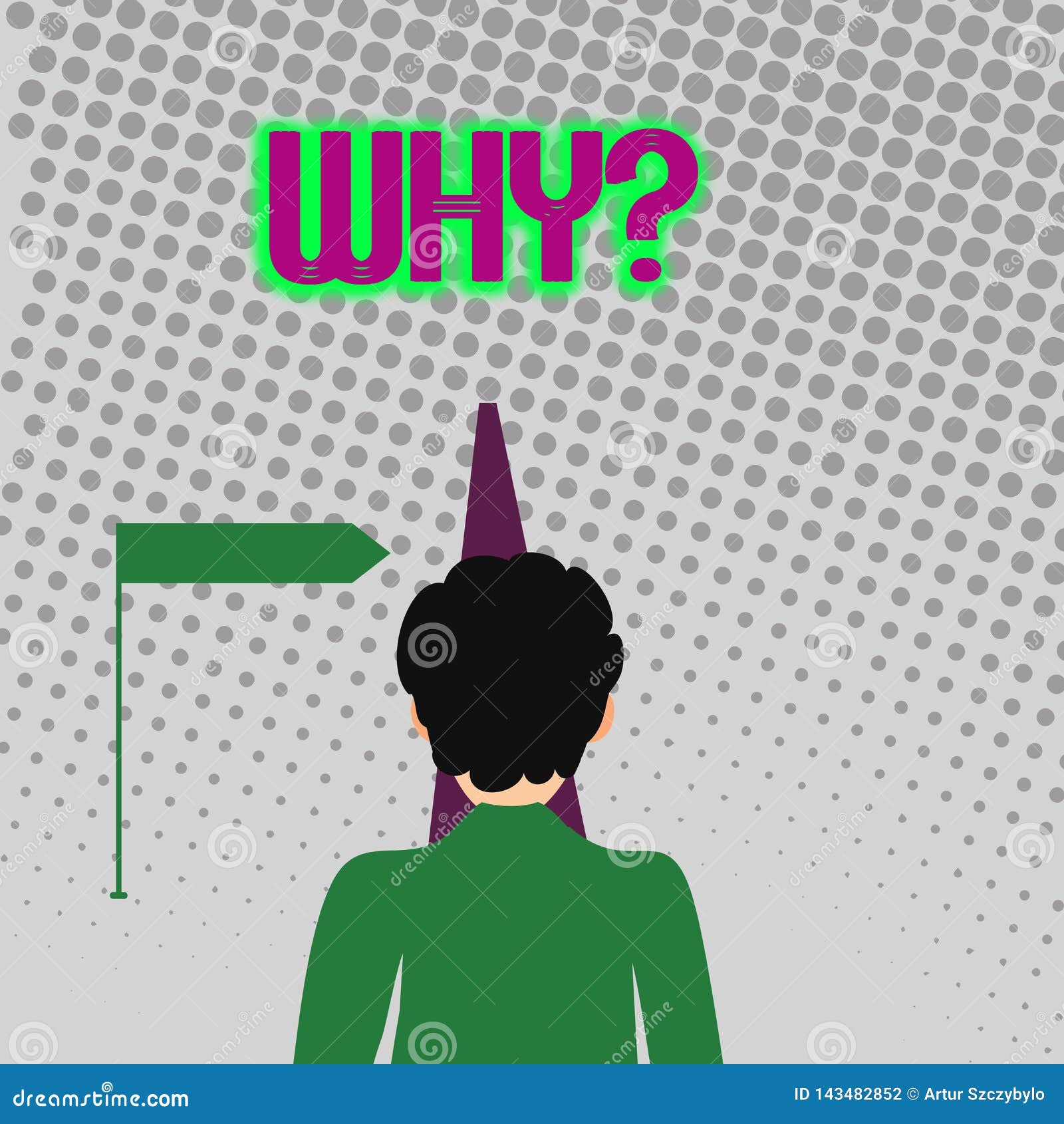 Handwriting Text Writing Whyquestion. Concept Meaning Asking for ...