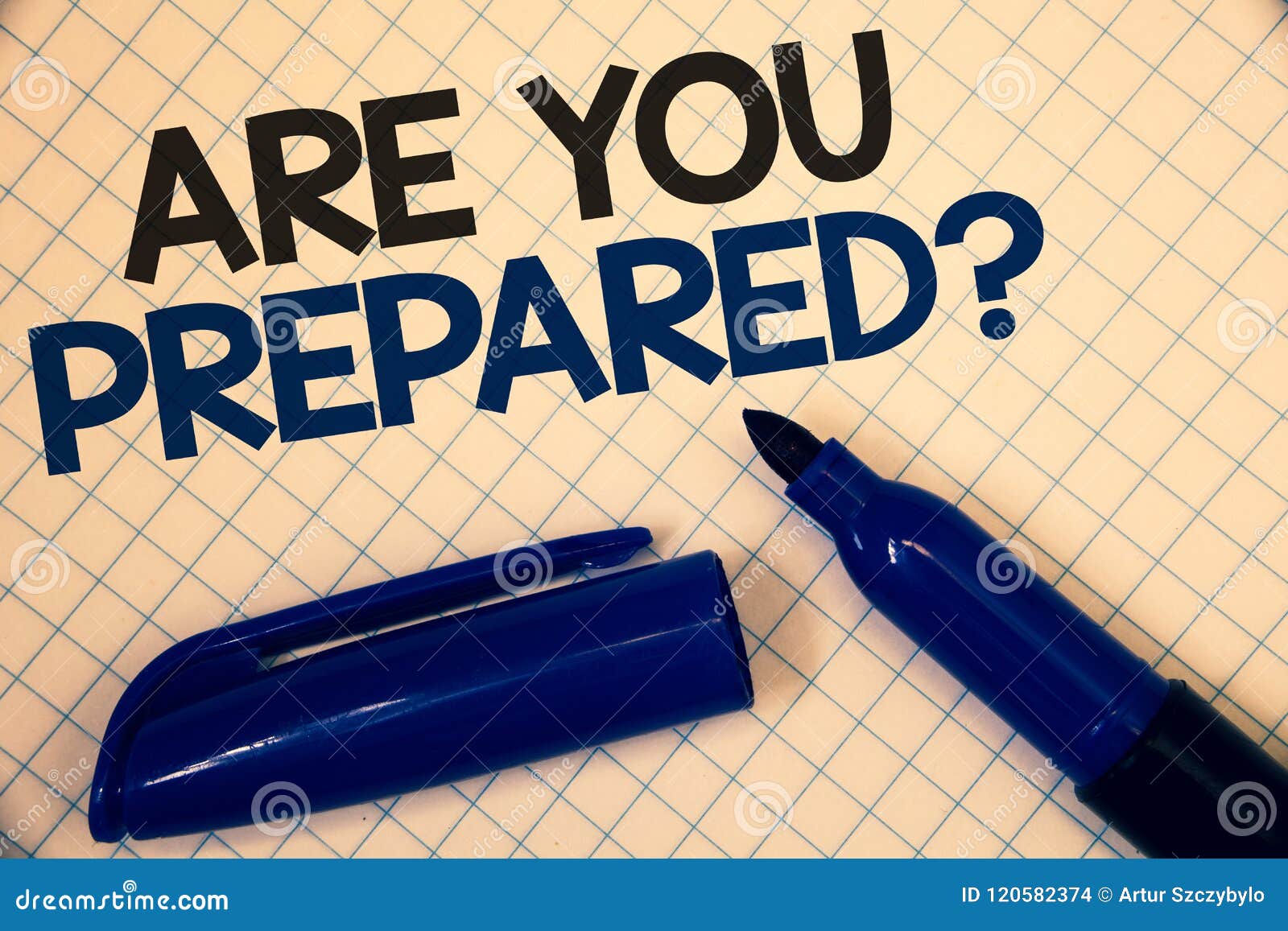 Handwriting Text Writing are You Prepared Question. Concept Meaning ... Handwriting Text Writing are You Prepared Question. Concept Meaning ...
