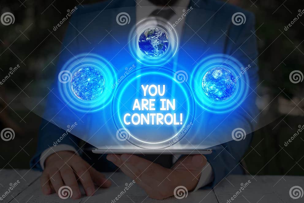 Handwriting Text You are in Control. Concept Meaning Responsibility ...