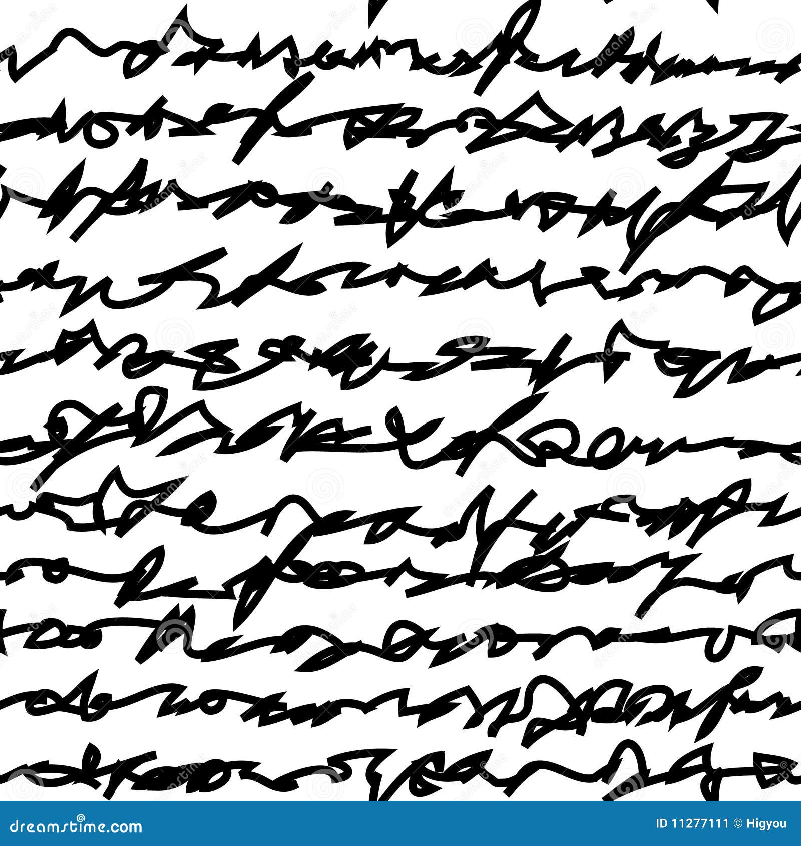 Handwriting Tile stock vector. Illustration of background - 11277111