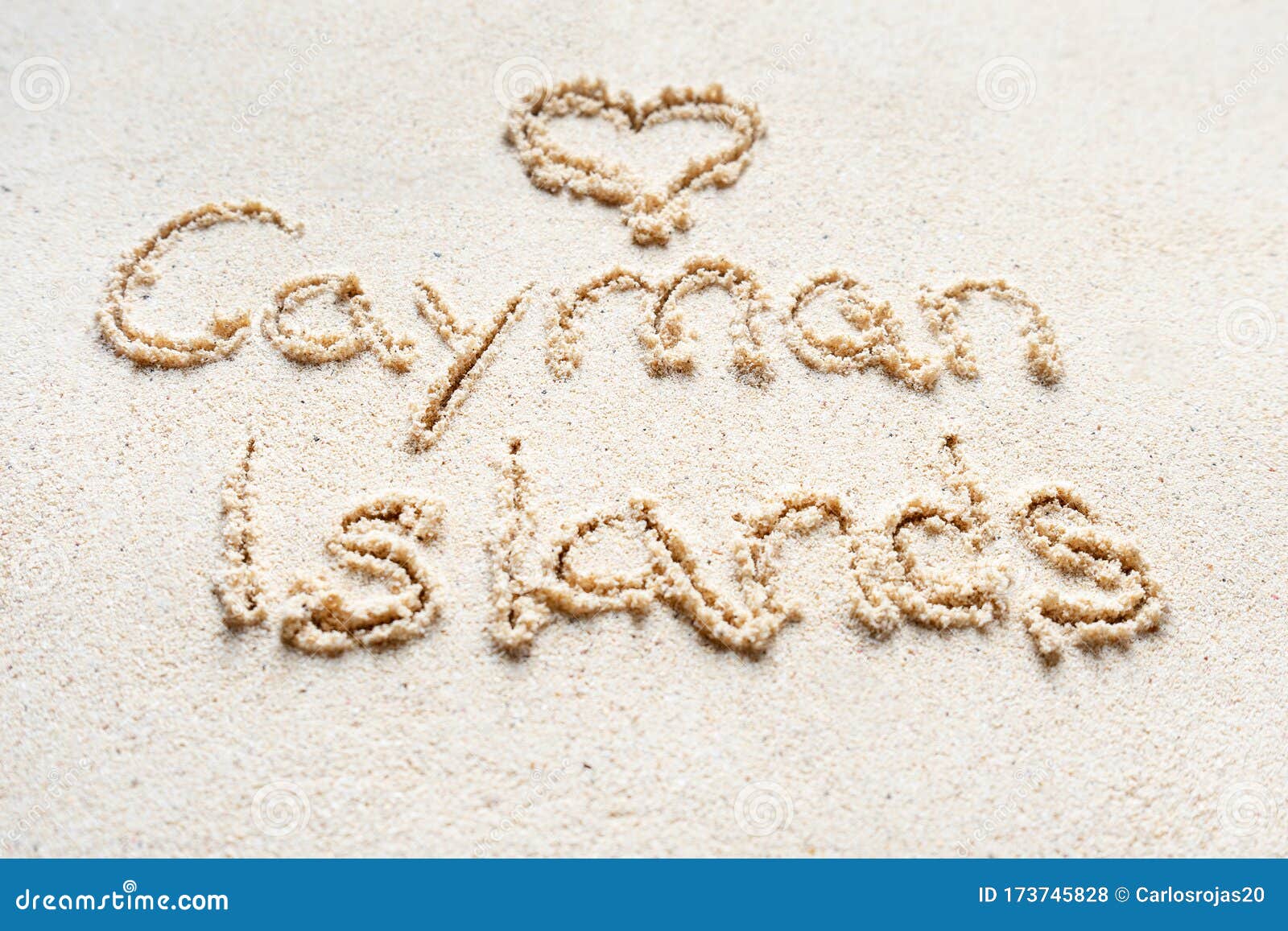 Handwriting Words `Cayman Islands` Stock Photo - Image of background ...