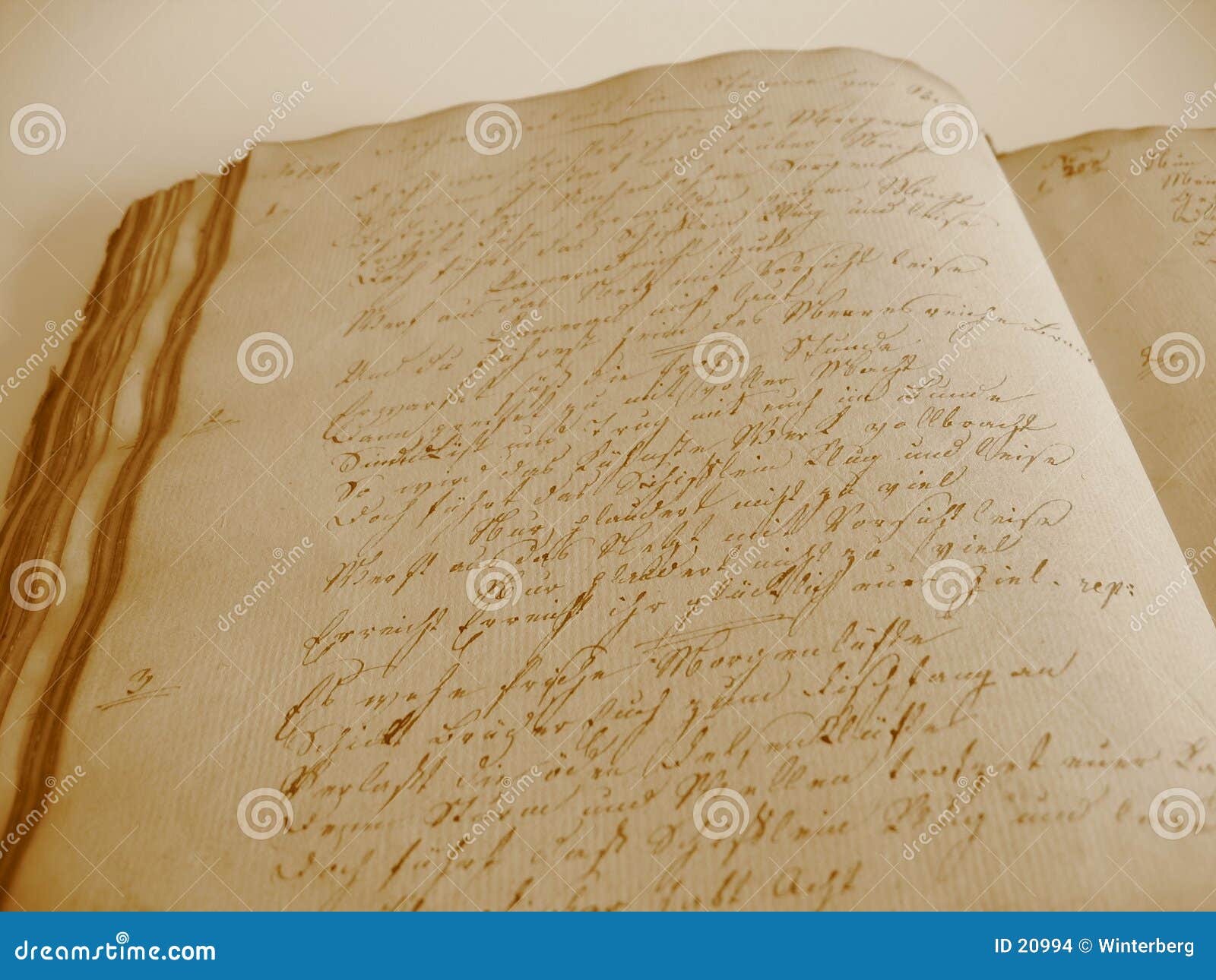 Handwritten Book II stock photo. Image of close, pages, books - 20994