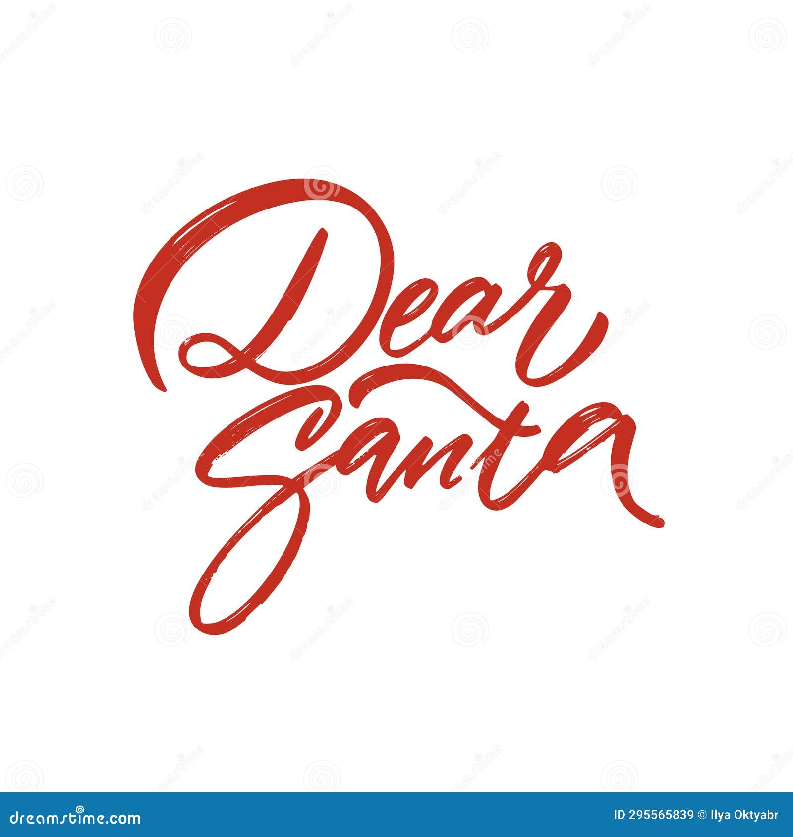 My Dear Handwritten Cursive Calligraphy Text Quotation Vector ...