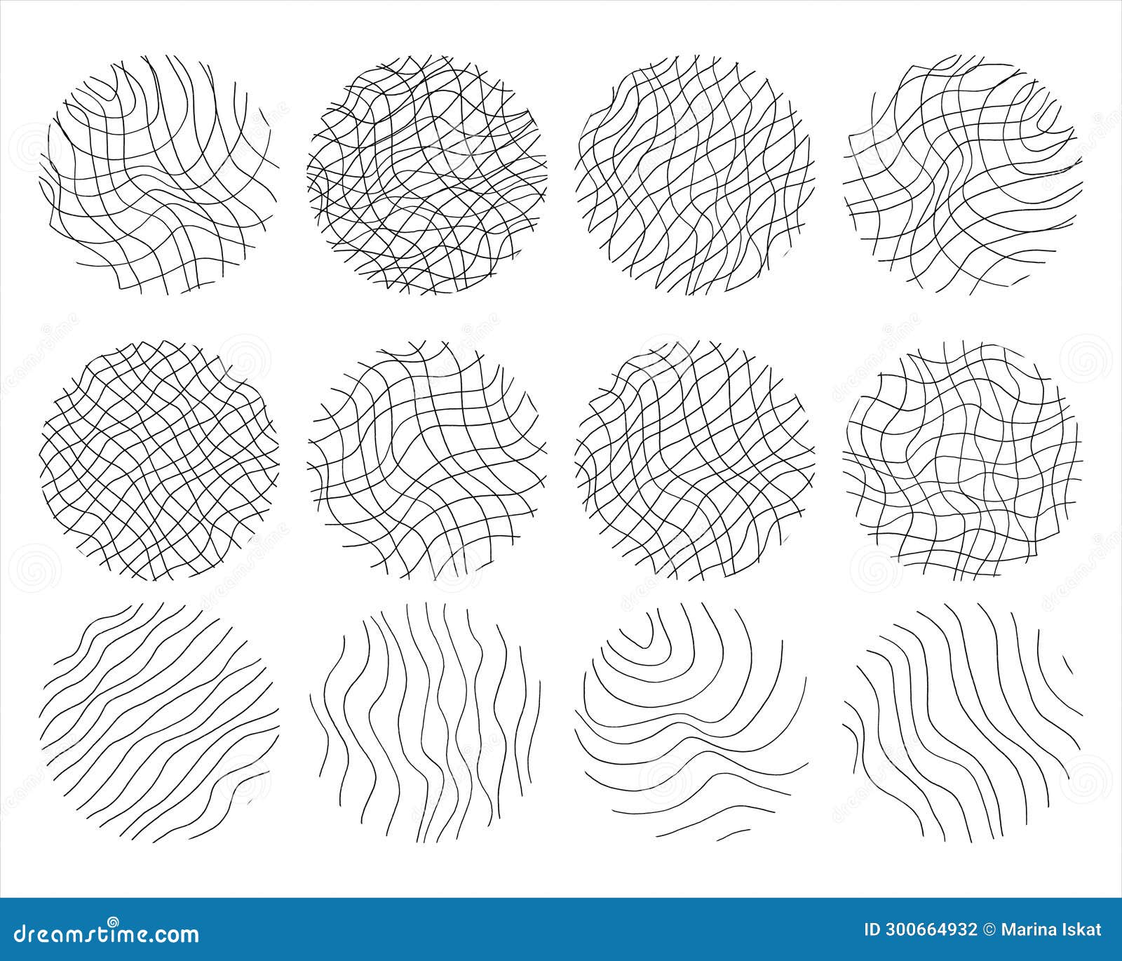 Handwritten Lines and Strokes in Different Styles. Perfect for ...
