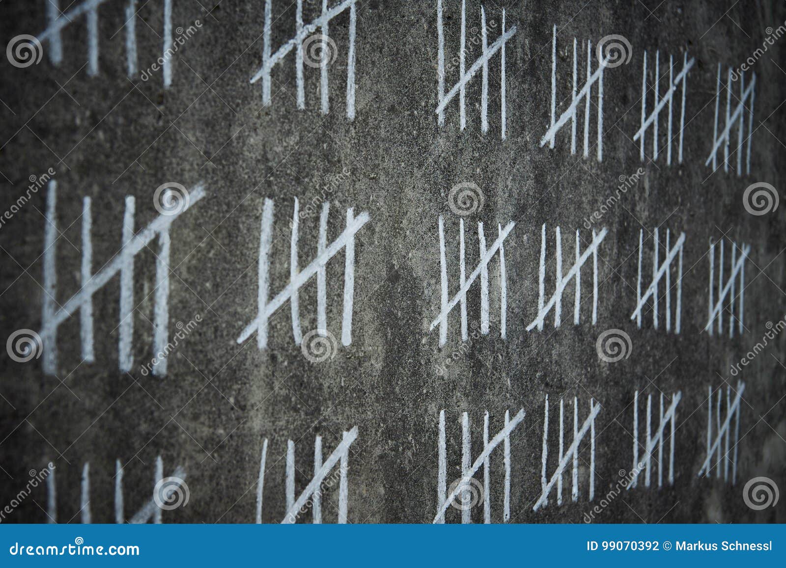 Counting days in prison stock photo. Image of motivation - 99070392