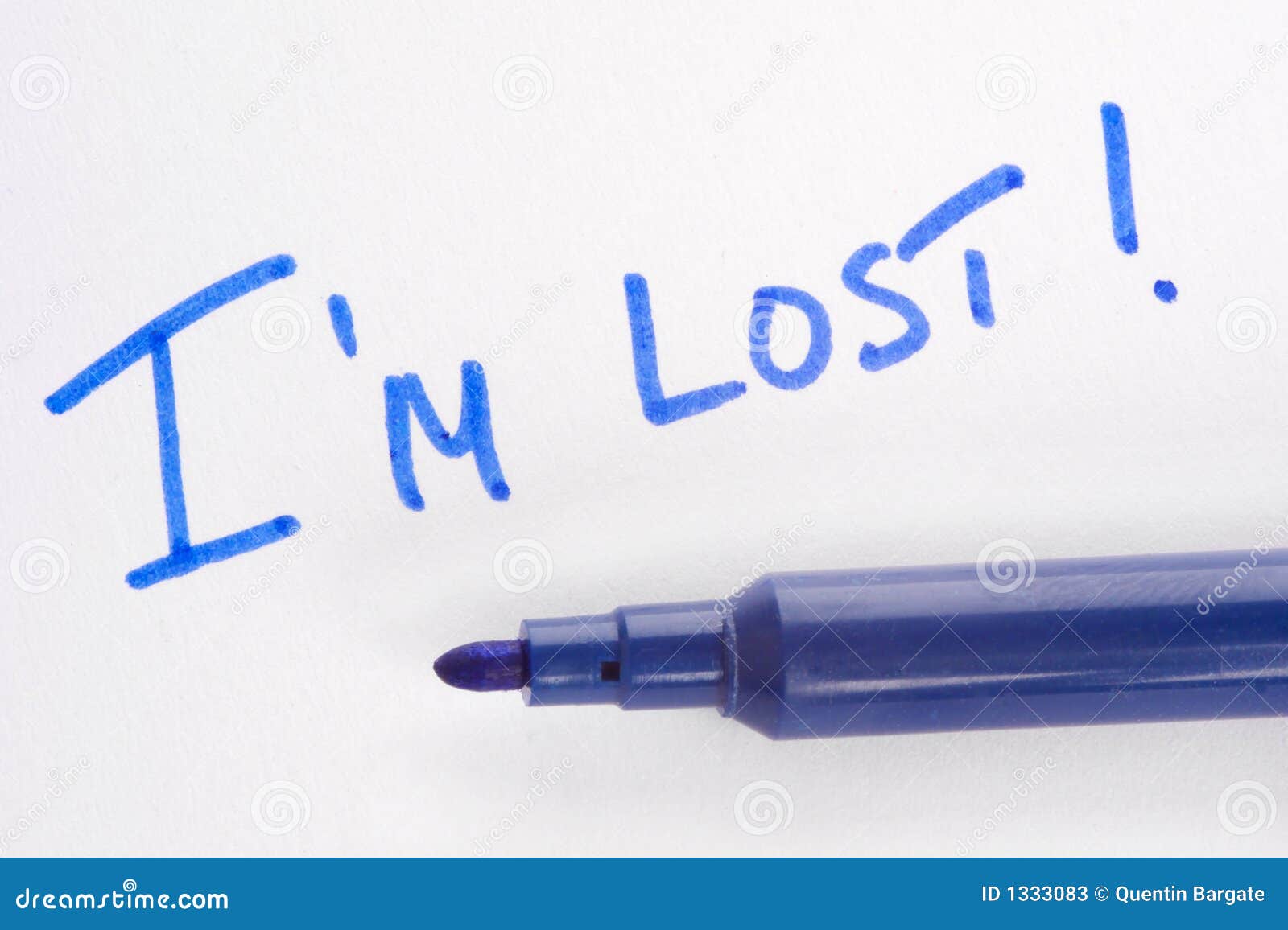 Handwritten lost message stock image. Image of biro, writing - 1333083