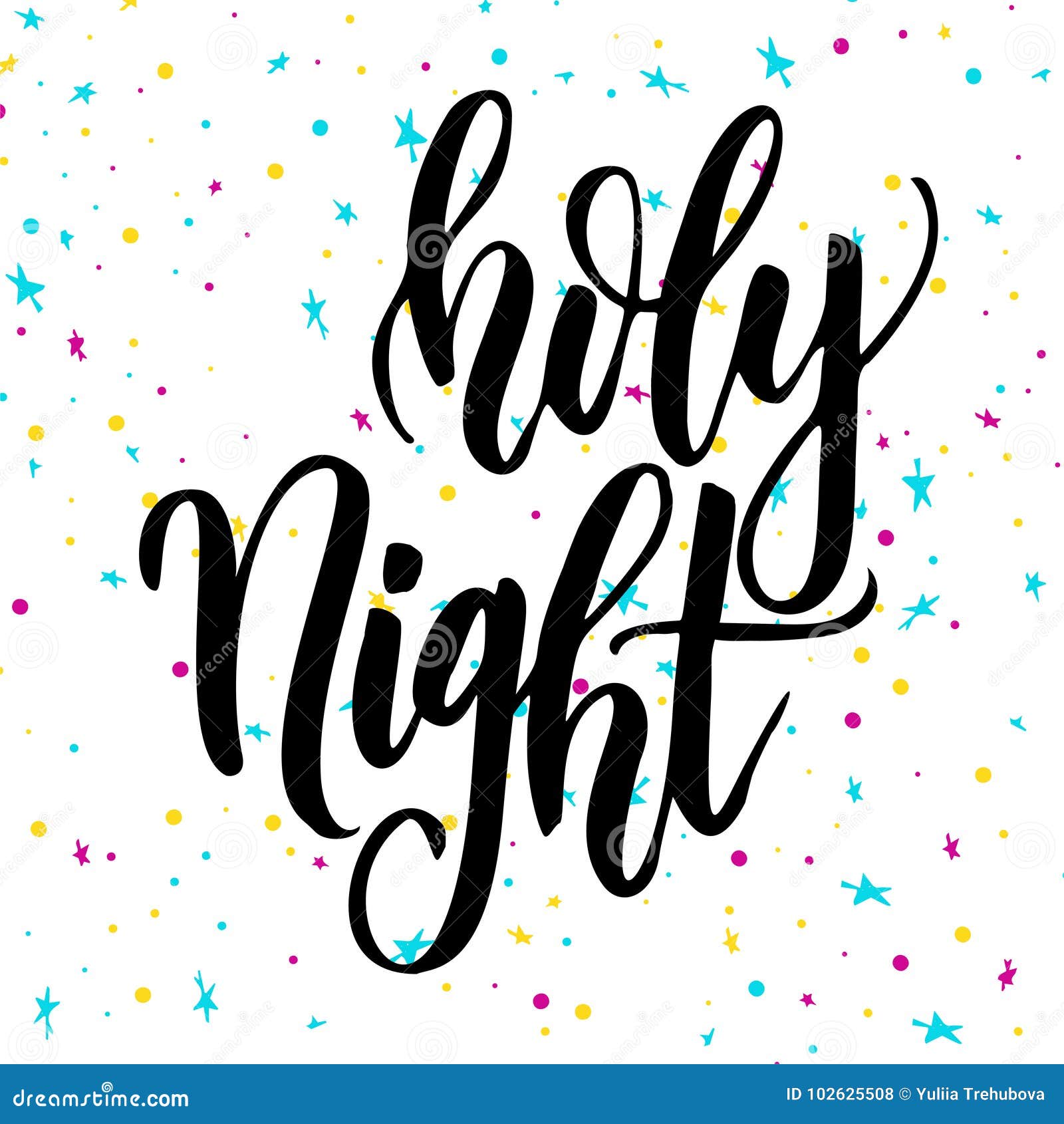 Handwritten Modern Brush Lettering. Handwriting Script Quote Stock ...