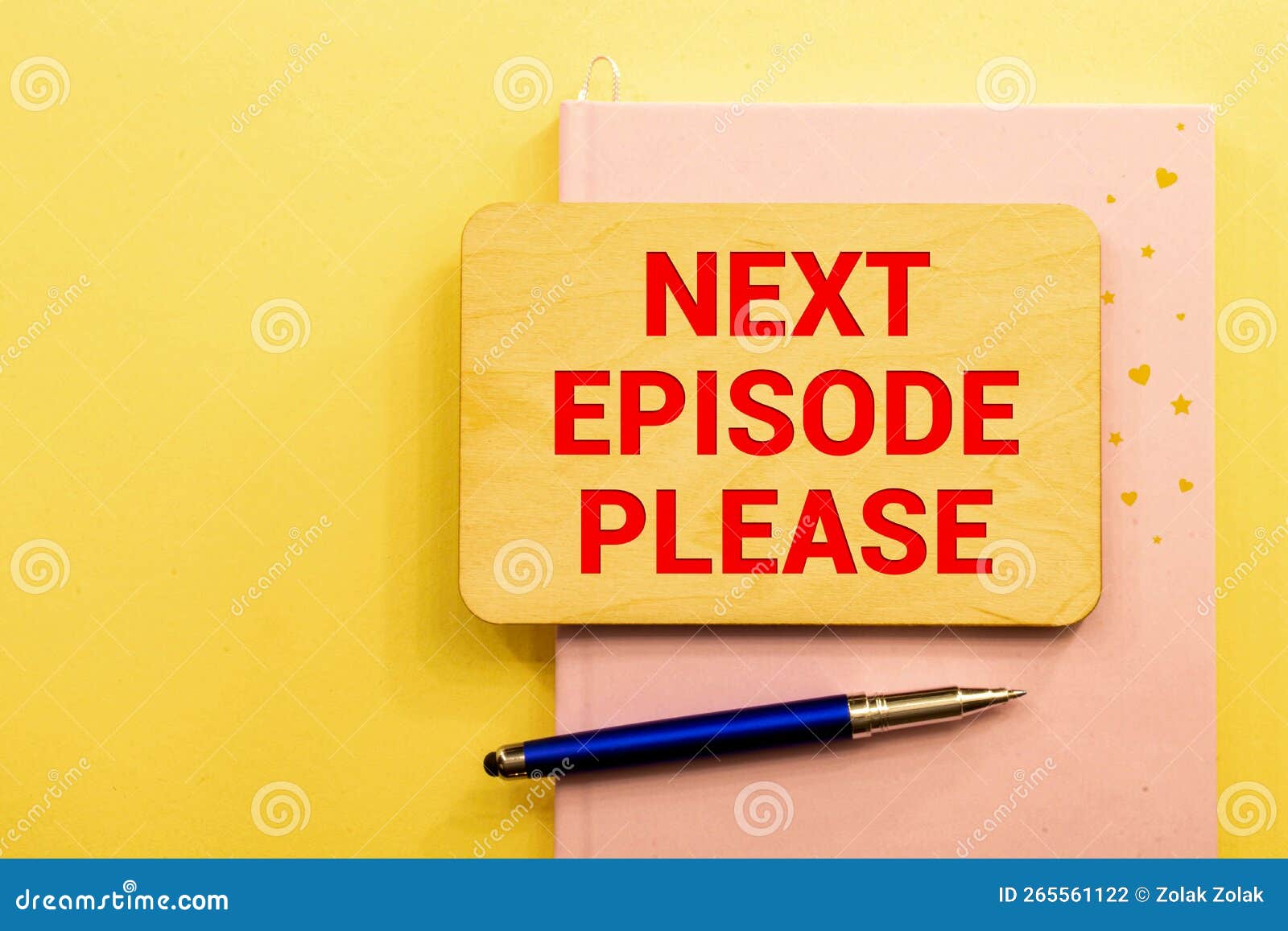 Handwritten Note Next Episode Please in Hand Drawn Web Browser on ...