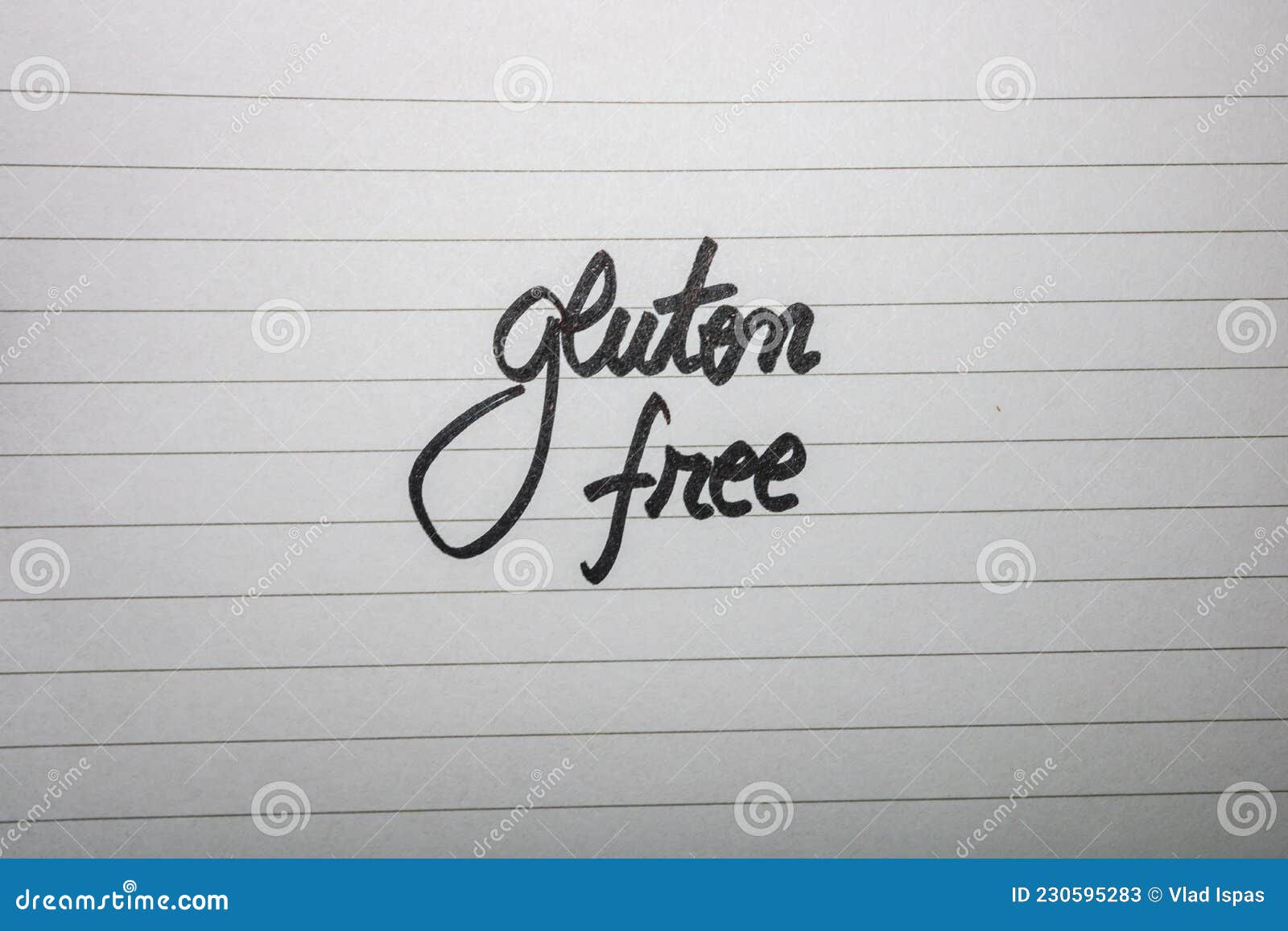 Handwritten Notes on White Note Paper Stock Image - Image of ballpoint ...