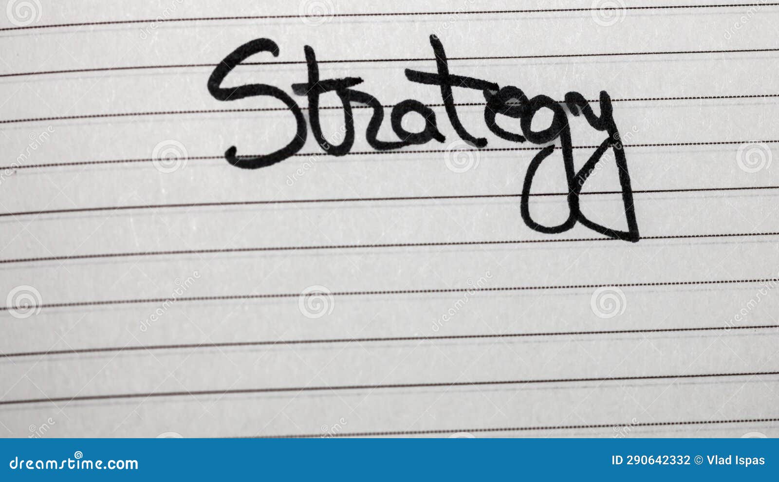 Handwritten Notes on White Note Paper Stock Photo - Image of write ...