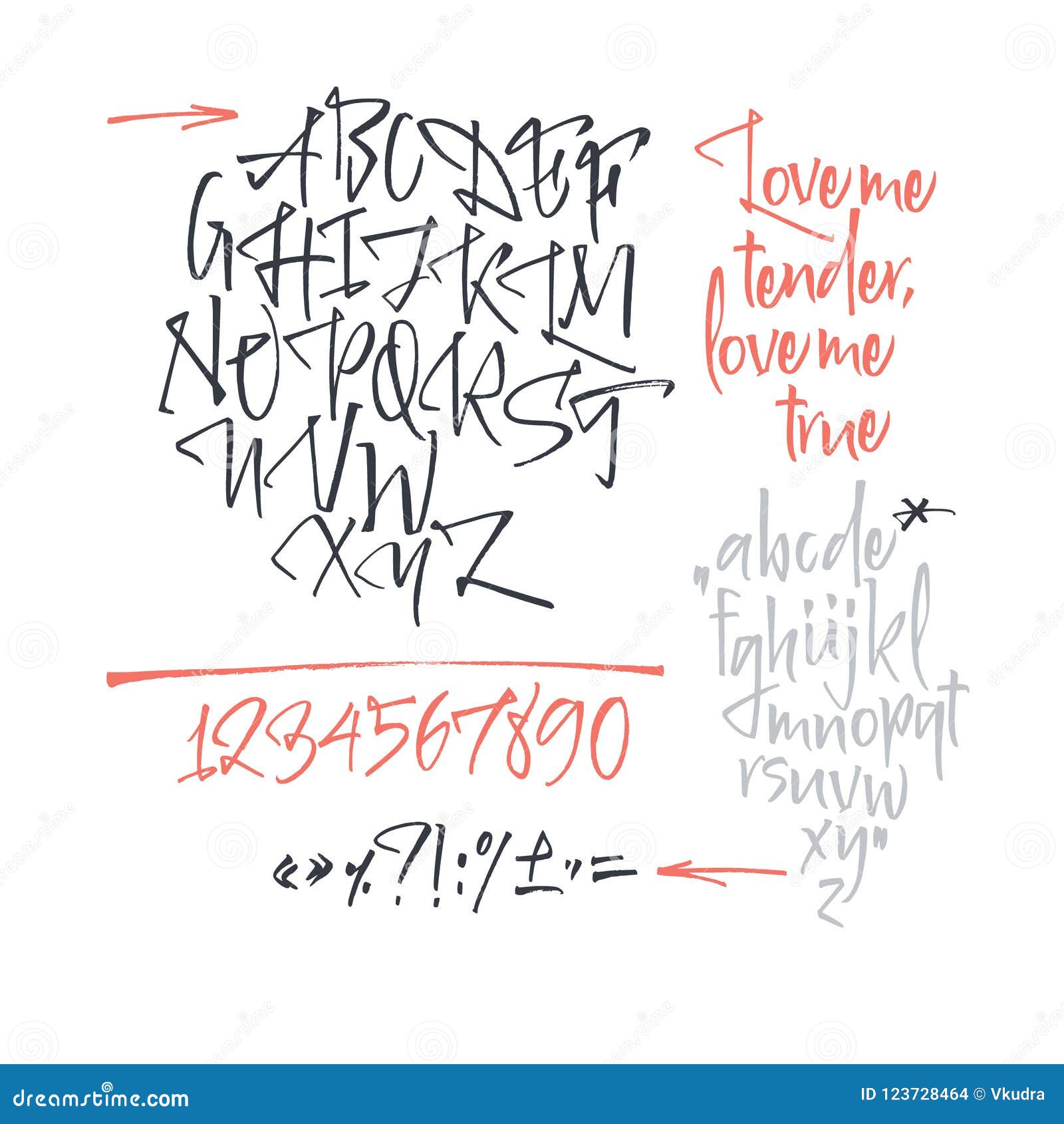 Handwritten Script Cursive Calligraphy Playful Font Sadlyne Vector ...