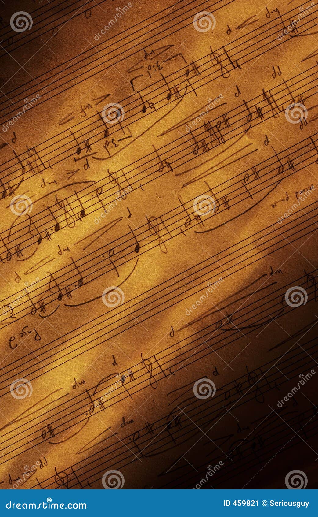 Handwritten Notation. Royalty-Free Stock Photography | CartoonDealer ...