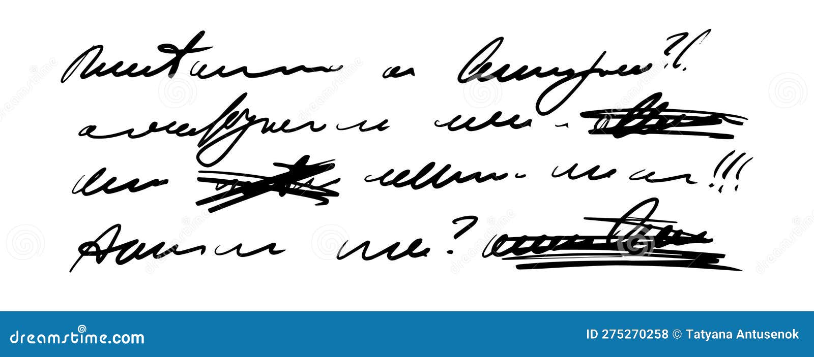 Handwritten Text, Letter Draft, Verses On A Sheet Of Paper, Handwritten ...