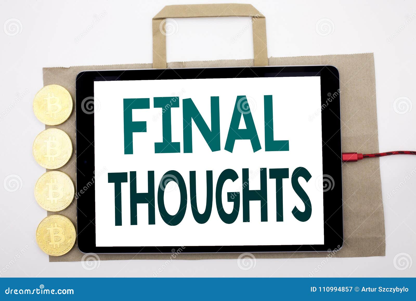 Handwritten Text Showing Final Thoughts. Business Concept Writing for ...