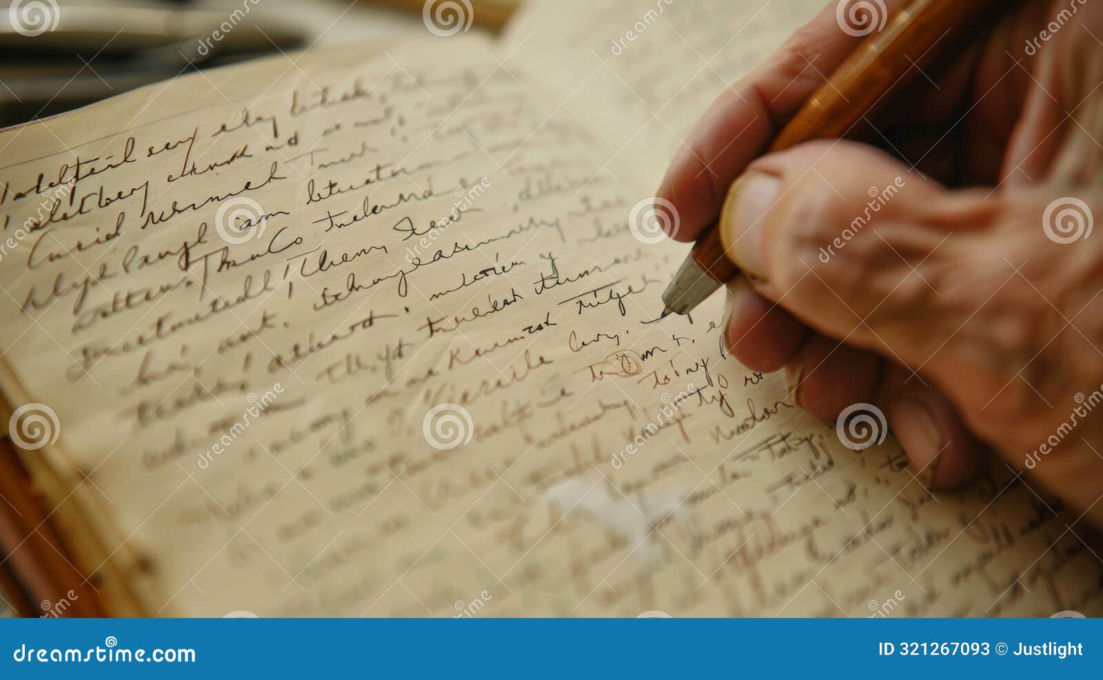 A Handwritten Timeline of a Persons Life Created during a Life Story ...