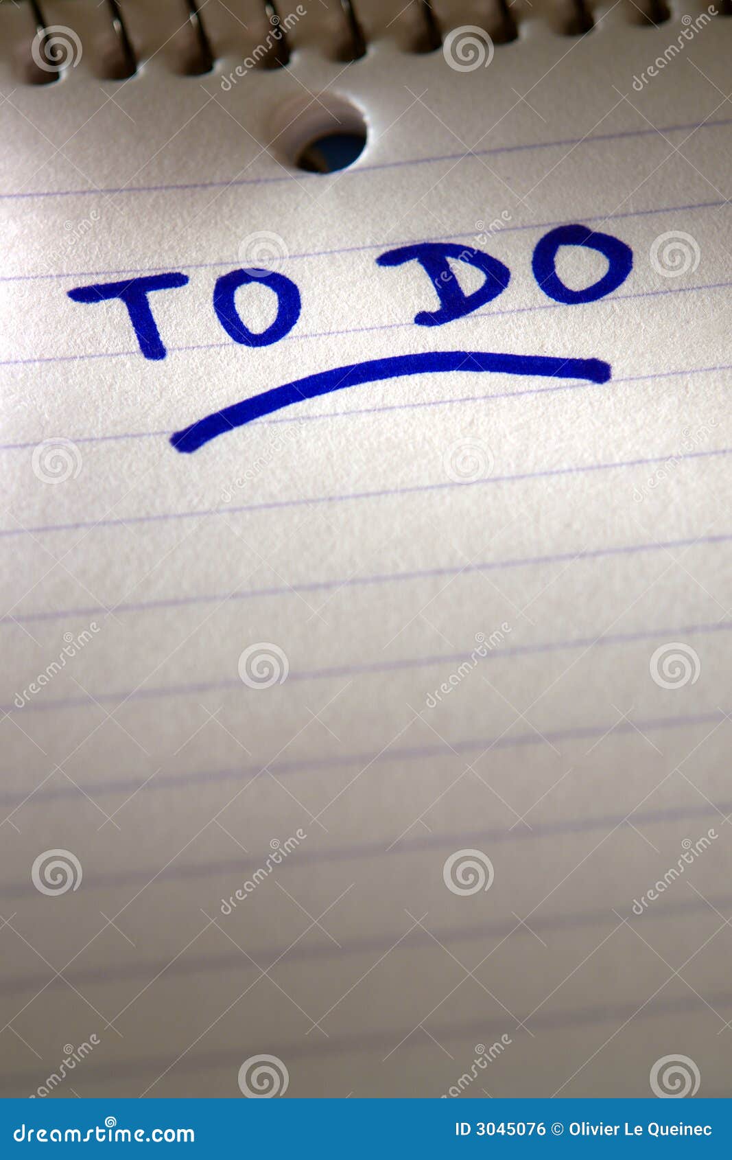 Handwritten To Do List on Note Pad Stock Photo - Image of list ...