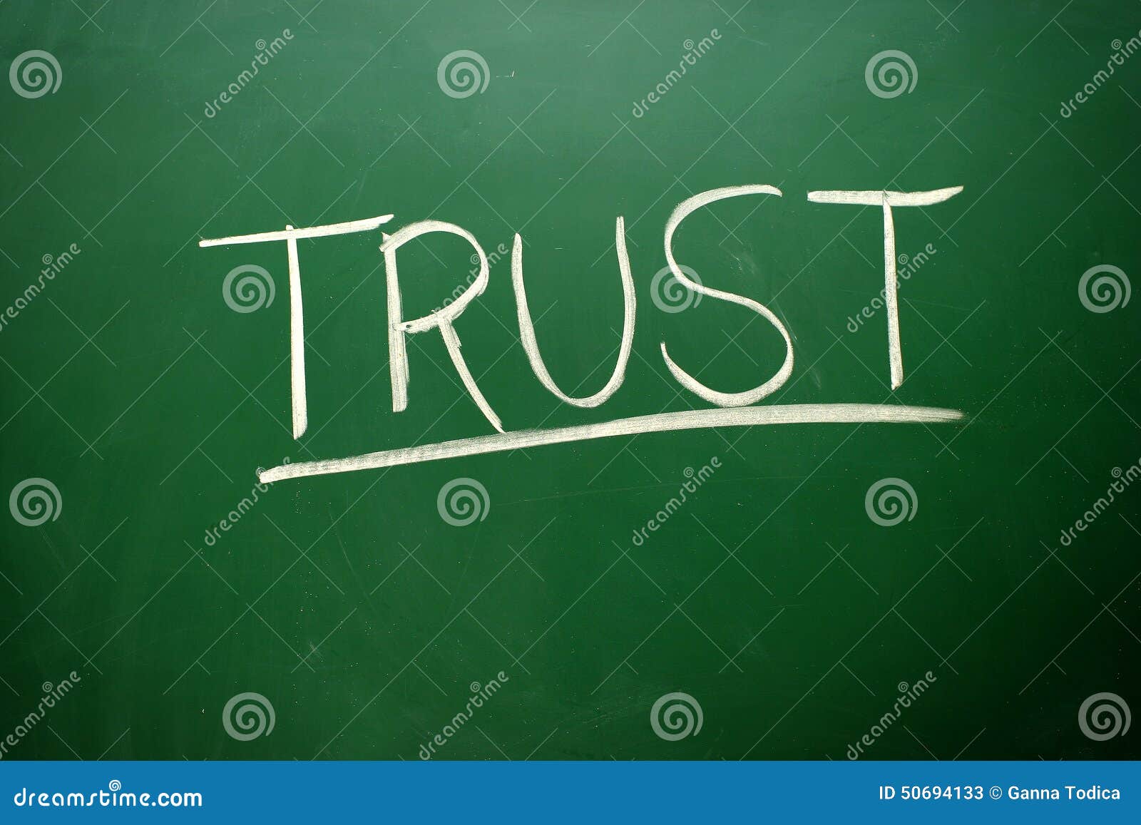 Handwritten Trust stock image. Image of business, dependency - 50694133