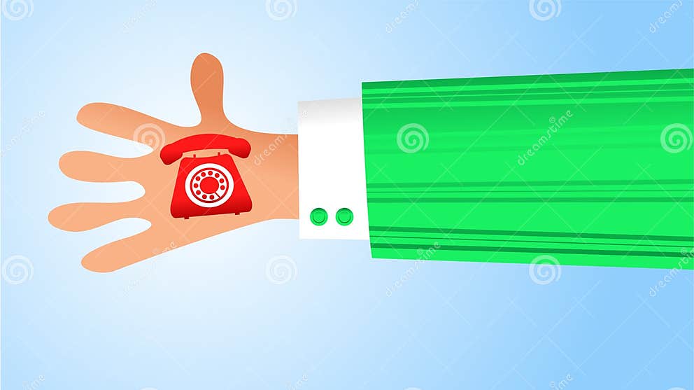 Handy communication stock illustration. Illustration of business - 1197761