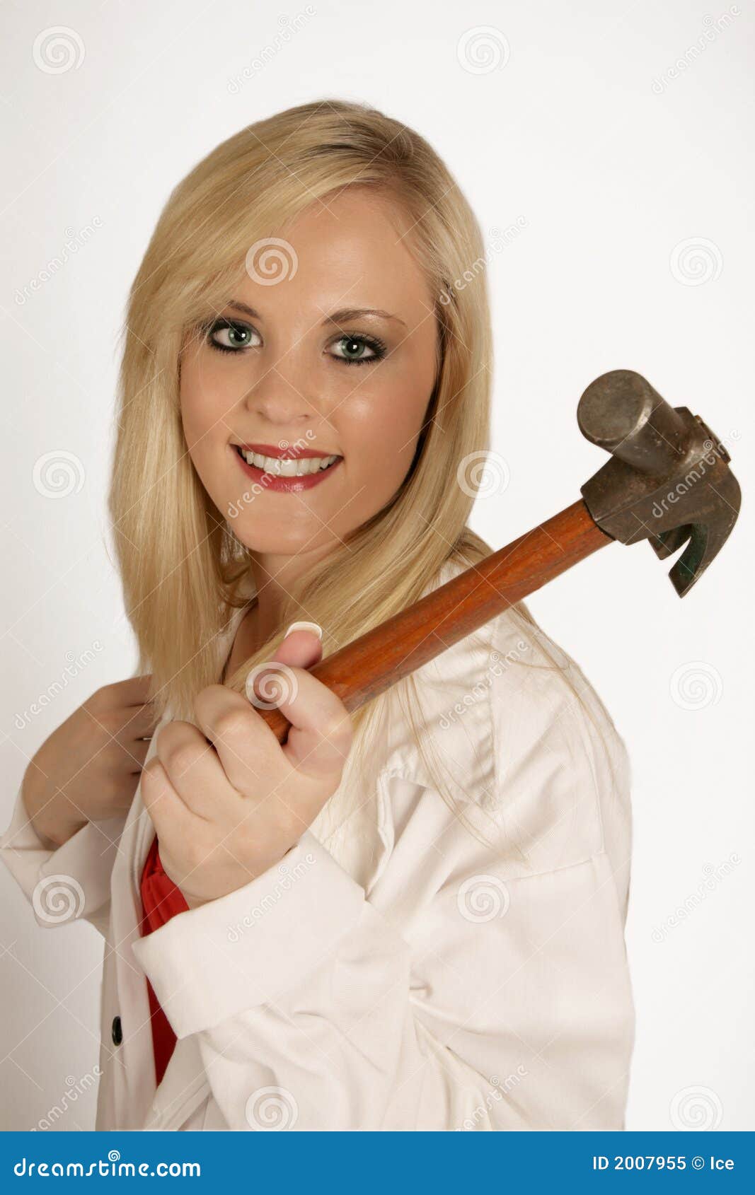 Handy Lady stock image. Image of preparing, female, woman - 2007955
