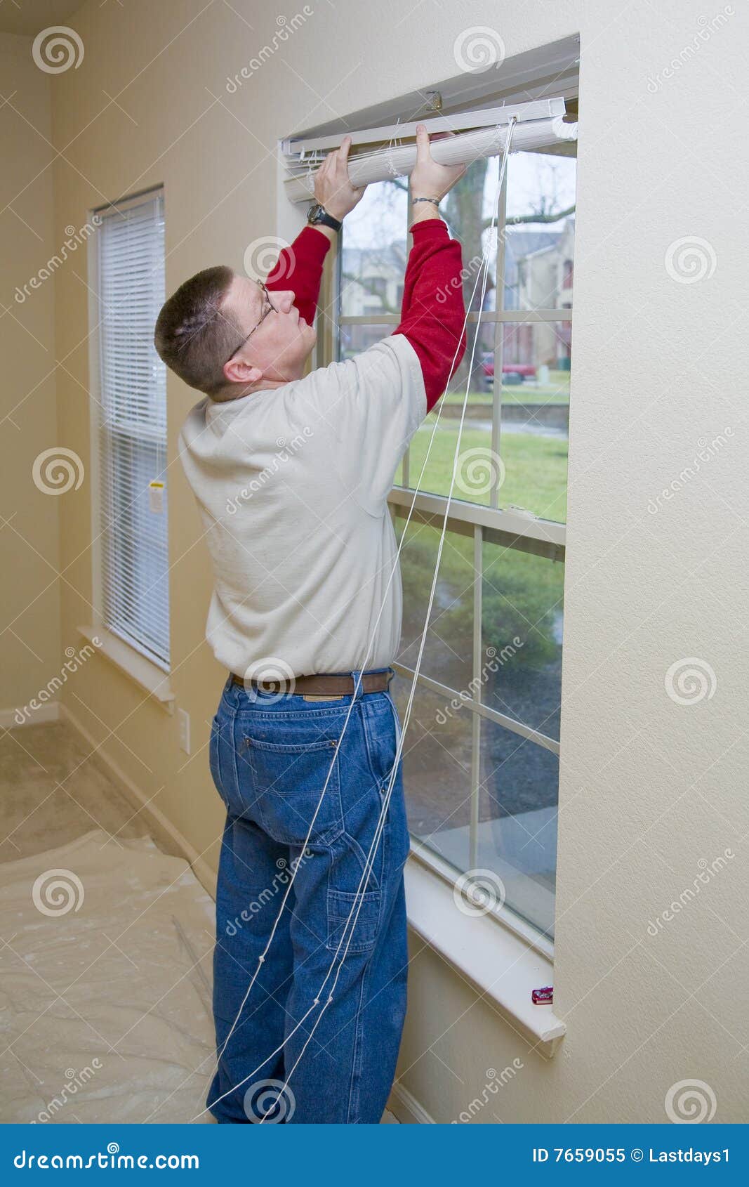 Handy Man Working stock image. Image of built, house, apartment - 7659055