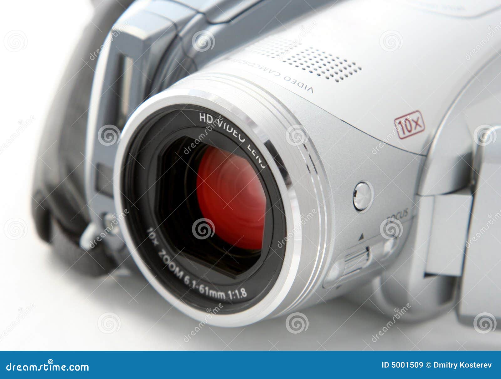 Handycam stock image. Image of isolated, shot, camera - 5001509