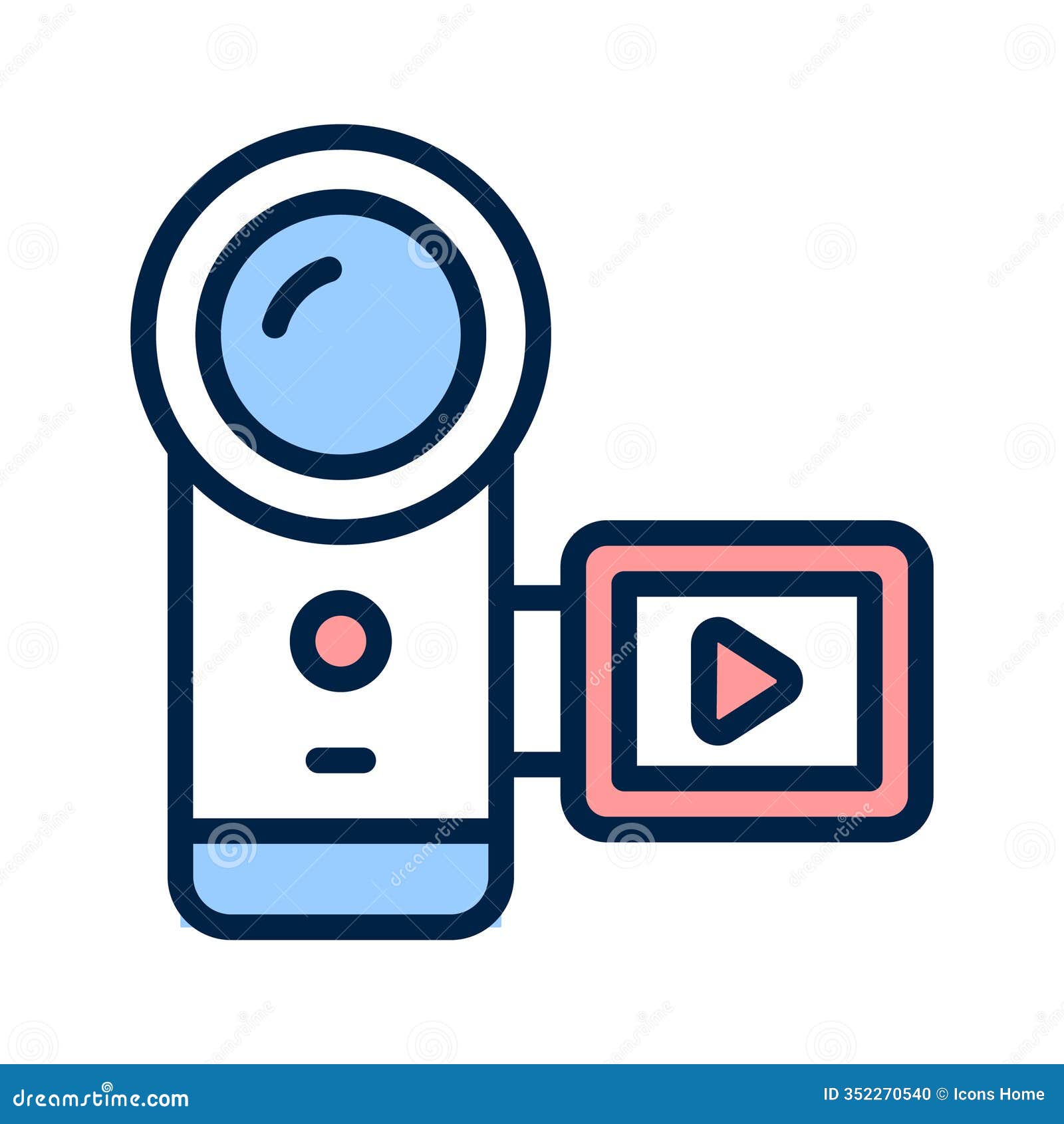 Handycam Representing Video Recording and Communication through Visuals ...