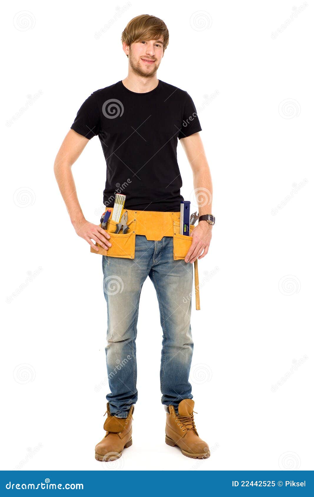 Handyman stock image. Image of adult, happy, workforce - 22442525