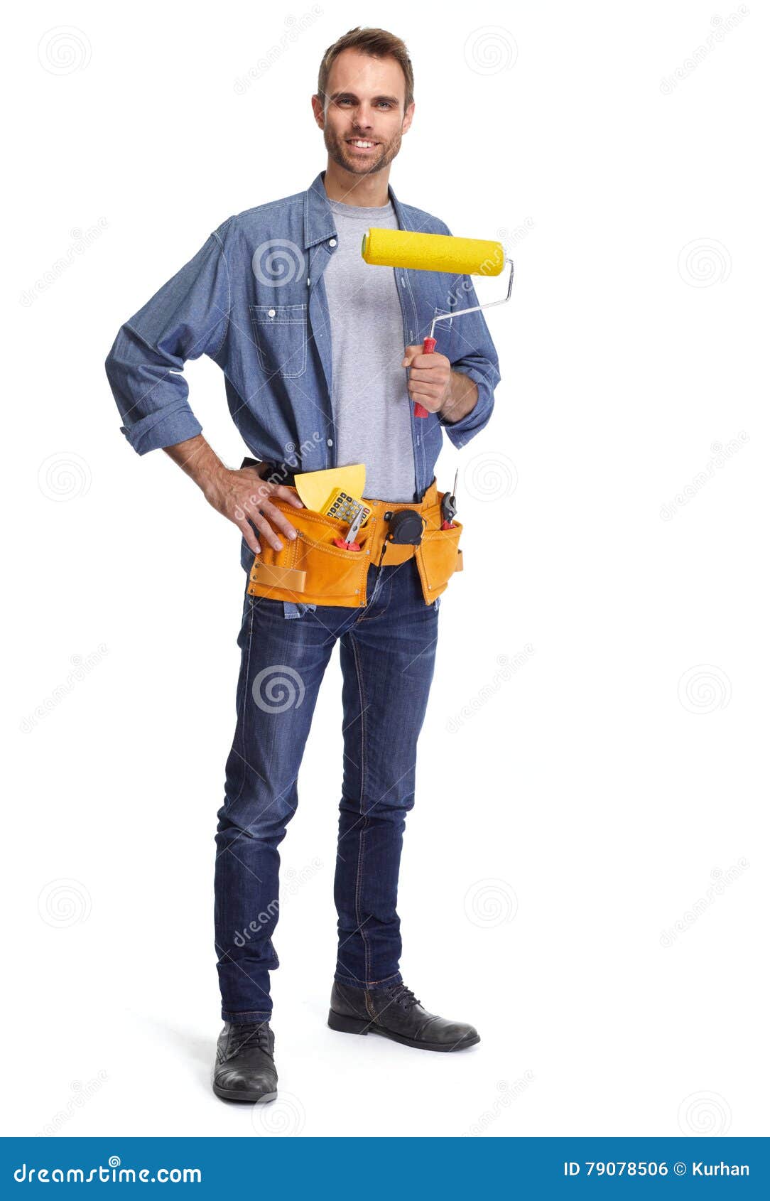 Handyman foto de archivo. Imagen de individuo, fontanero - 79078506