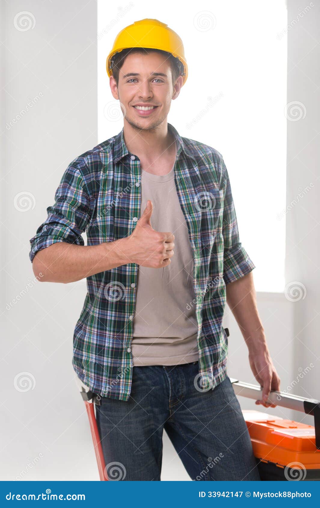Handyman. stock image. Image of home, male, maintenance - 33942147