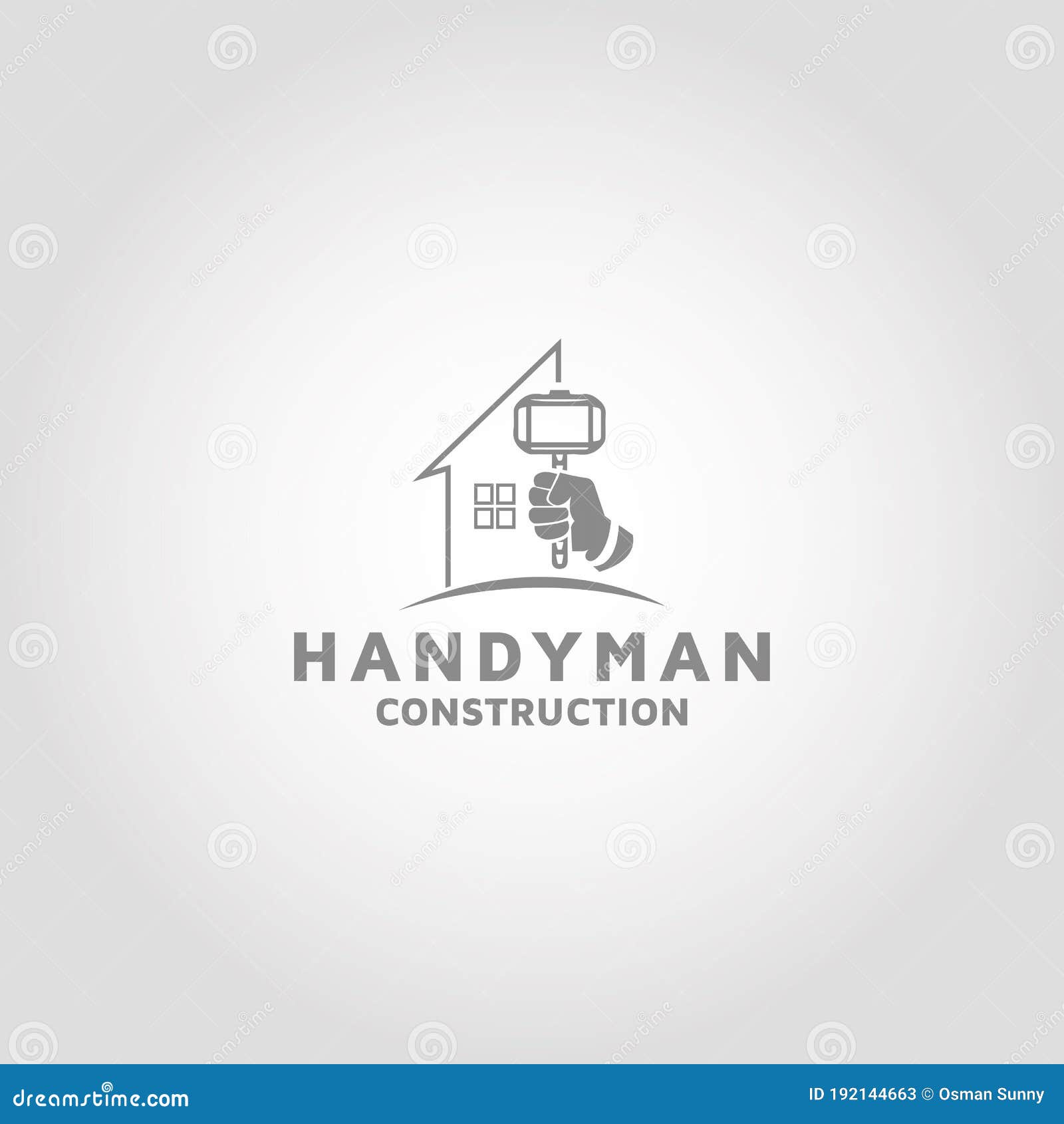 Handyman Construction Vector Logo Design Template Idea and Inspiration ...