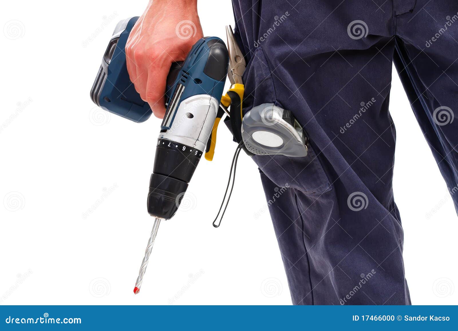 Handyman s working hand stock photo. Image of repairman - 17466000