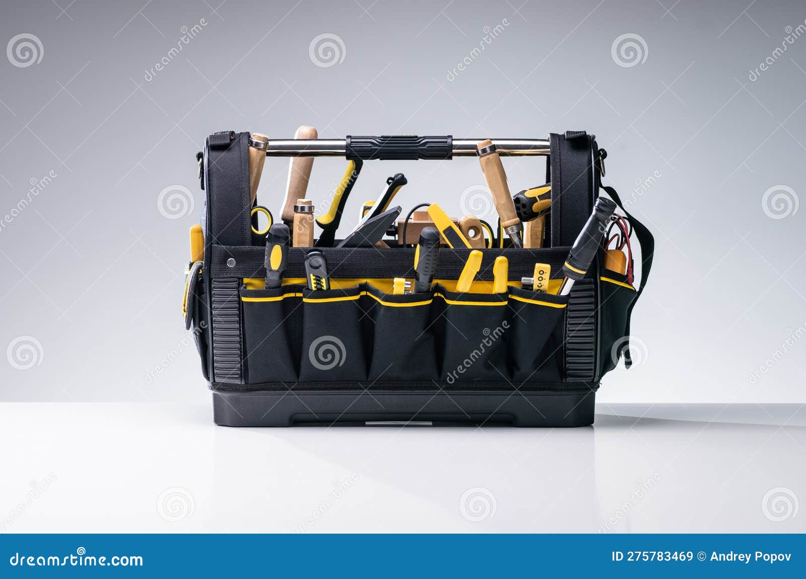 Handyman Service Toolbox or Tool Box Stock Image - Image of collection ...