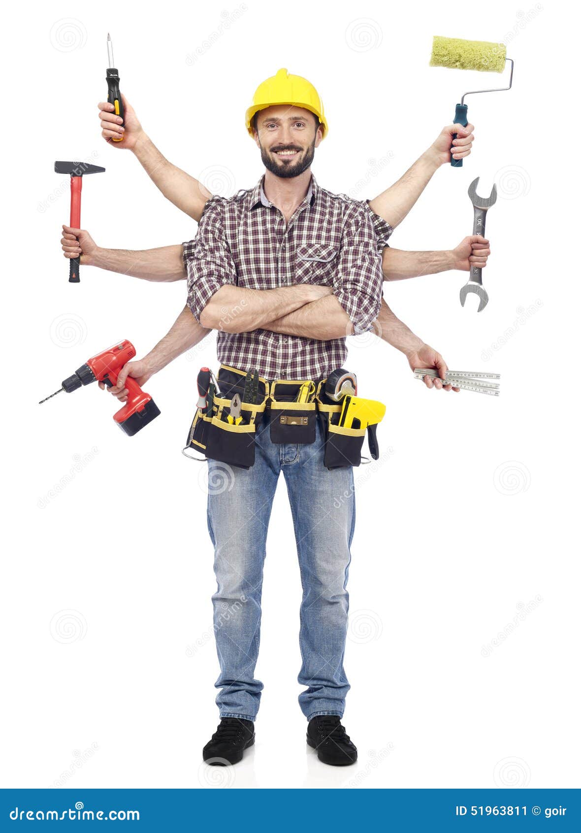 Handyman Multi Hands Photos - Free & Royalty-Free Stock Photos from ...