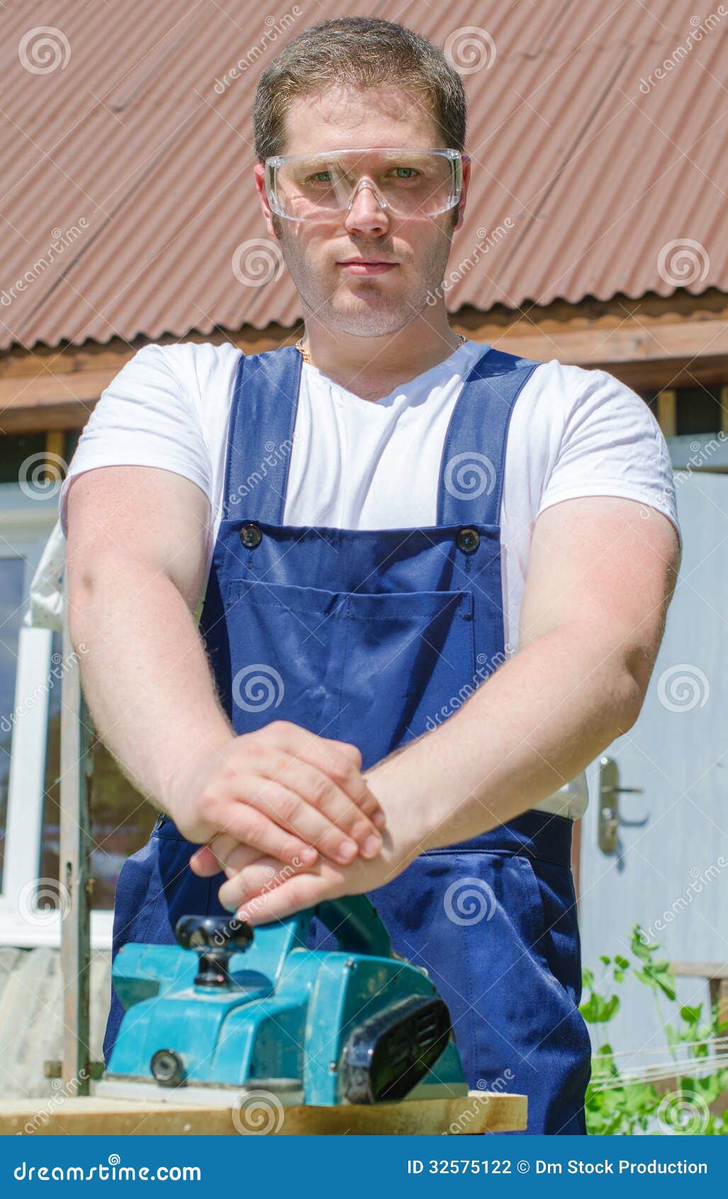 Handyman stock photo. Image of processing, machine, carving - 32575122