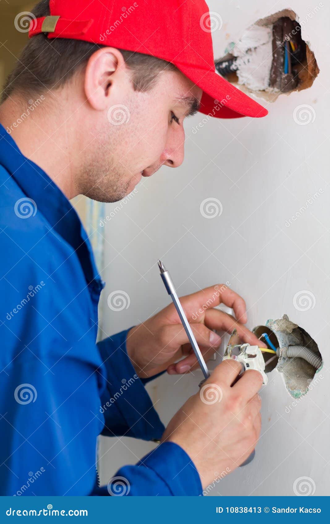 Handyman working stock image. Image of home, profession - 10838413