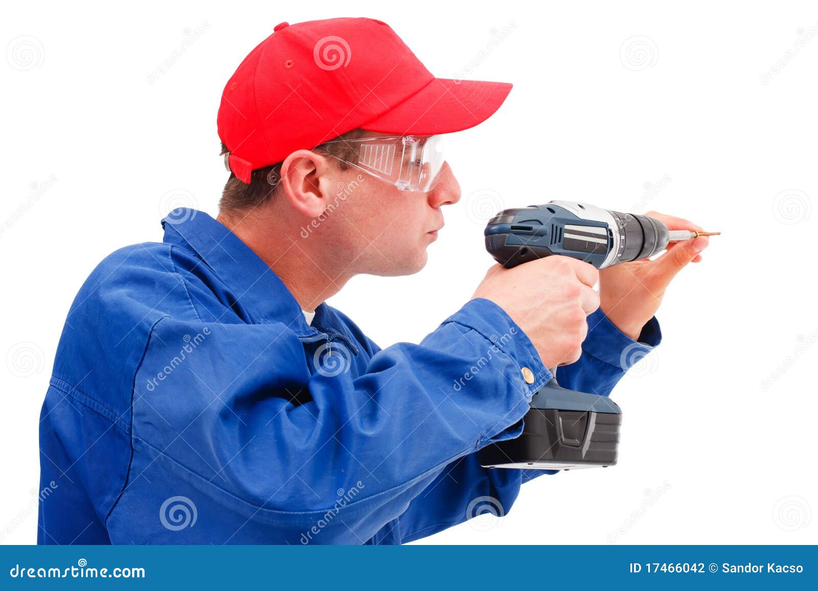Handyman working stock photo. Image of expression, male - 17466042