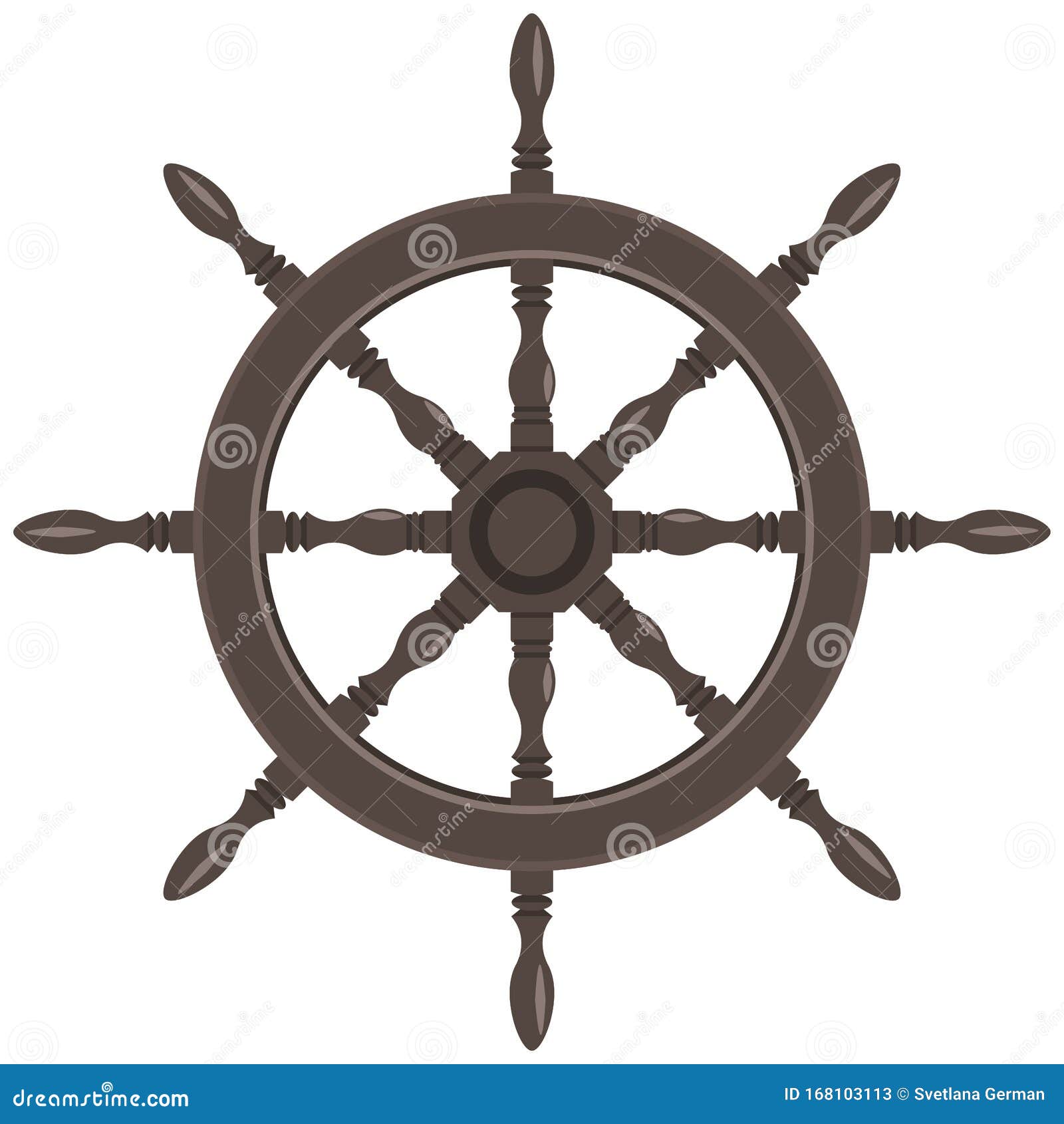 Handyschiff Oder Yacht Aus Holz Vektor Abbildung - Illustration von ...