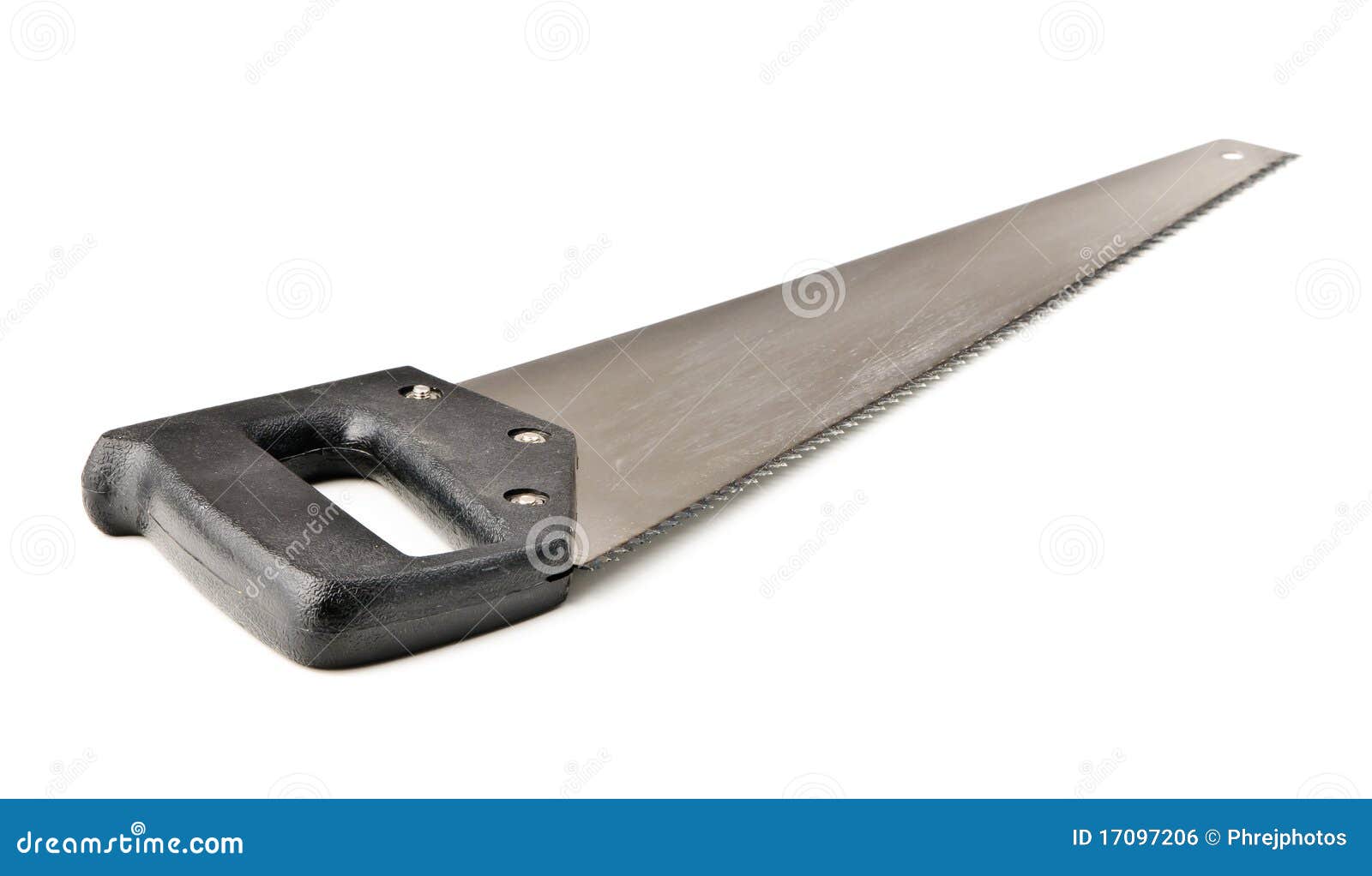 Handzaag stock foto. Image of staal, metaal, blad, zaag - 17097206