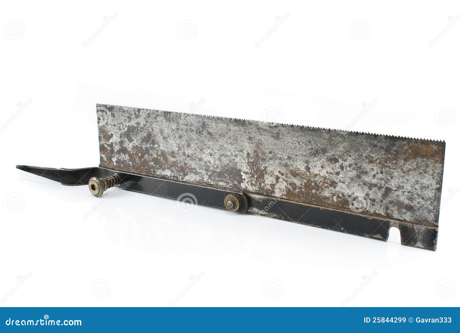 Handzaag voor hout stock afbeelding. Image of scherp - 25844299