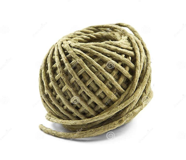 Hanfschnur stockfoto. Bild von rolle, schnur, schlaufe - 17248176