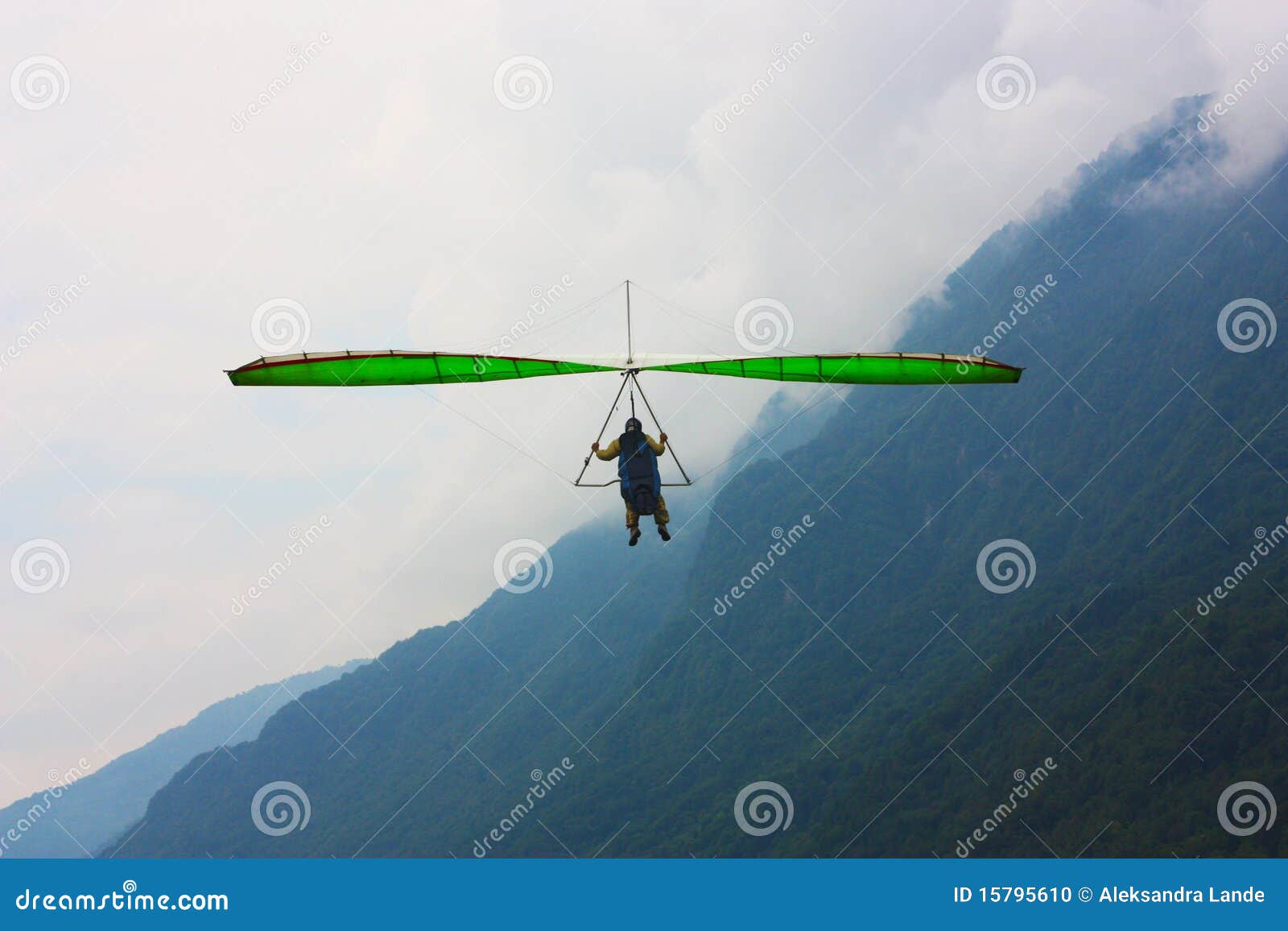 Hang Gliding Competitions Over Kobala Mountain Editorial Image - Image ...