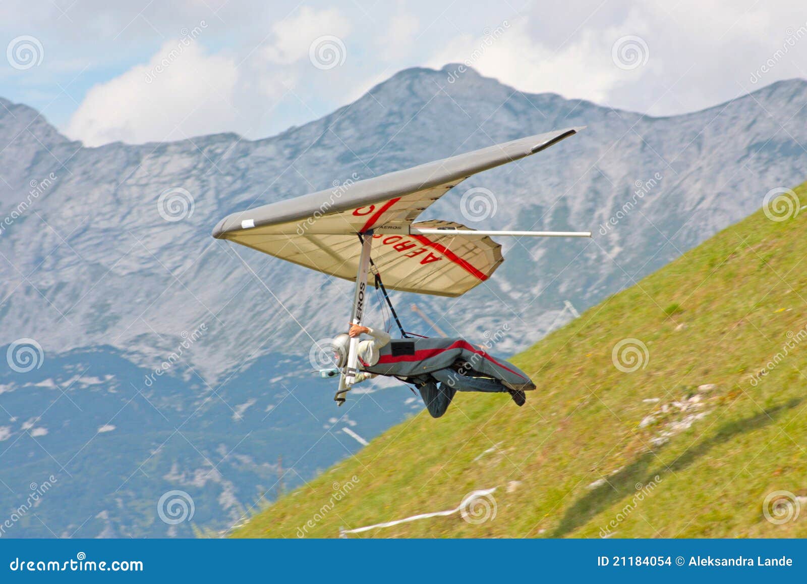 Hang Gliding in Julian Alps Editorial Stock Image - Image of mountains ...
