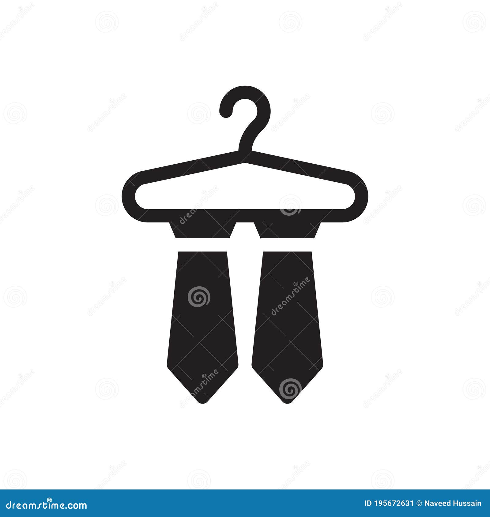Hang Vector Glyph Flat Icon Stock Vector - Illustration of formal ...