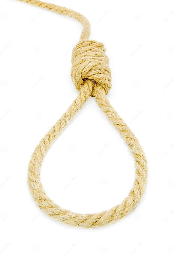 Hang knot stock photo. Image of node, sentence, punish - 14262542