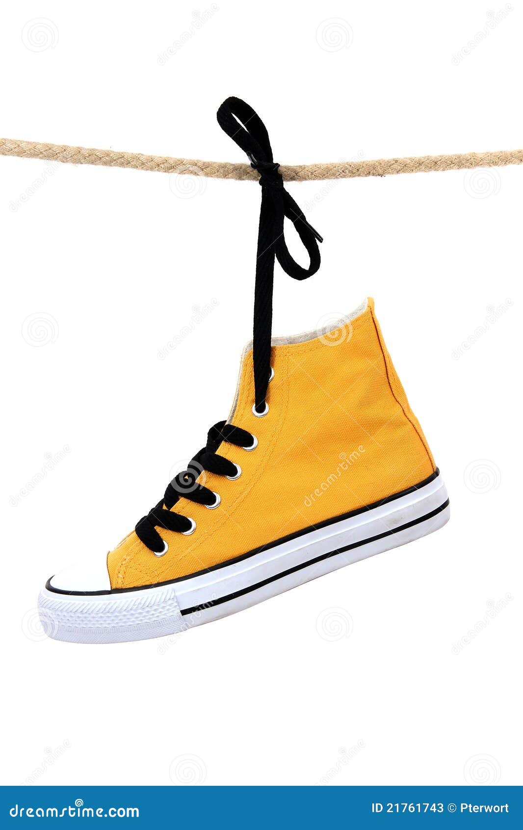 Hanging Converse Shoes Drawing