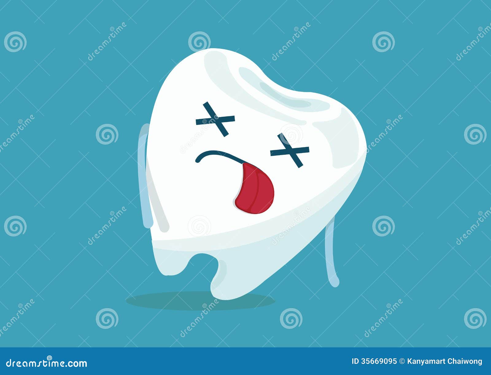 Hang over stock vector. Illustration of health, toothpaste - 35669095
